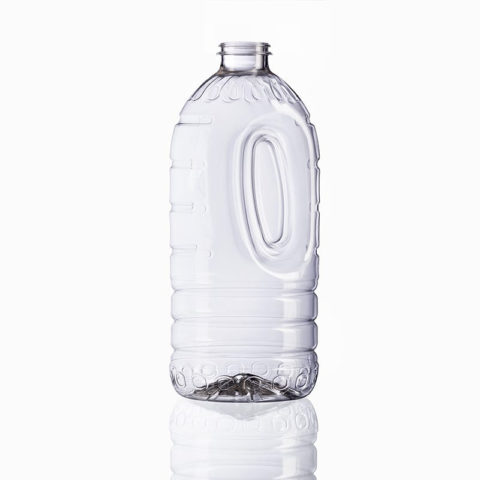 2 liter PET bottle with pressure mouth 42-34mm square - Novapet